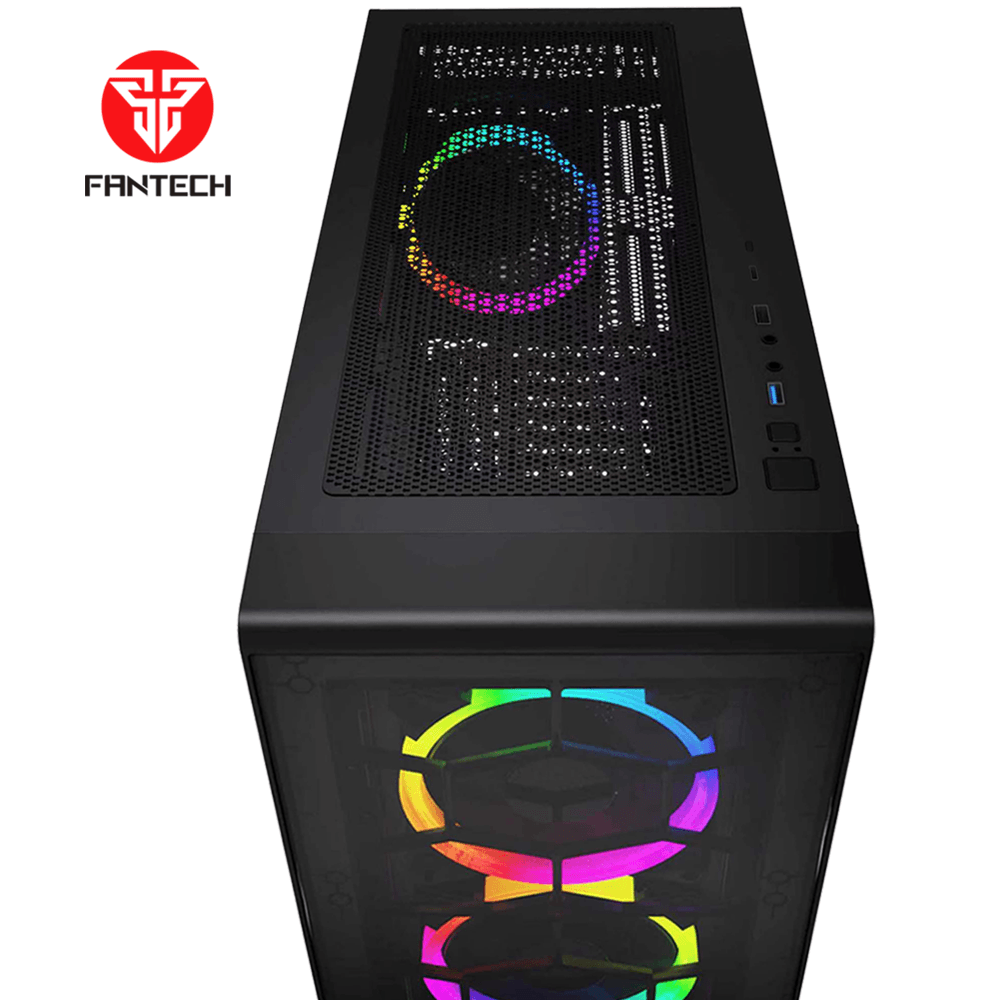 Fantech AERO XL CG81 Full Tower Case with 4 Free RGB Fan – Fantech Jordan