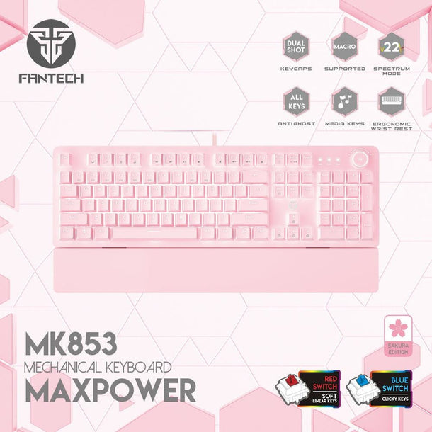 FANTECH MAXPOWER MK853 V2 MECHANICAL KEYBOARD – Fantech Jordan
