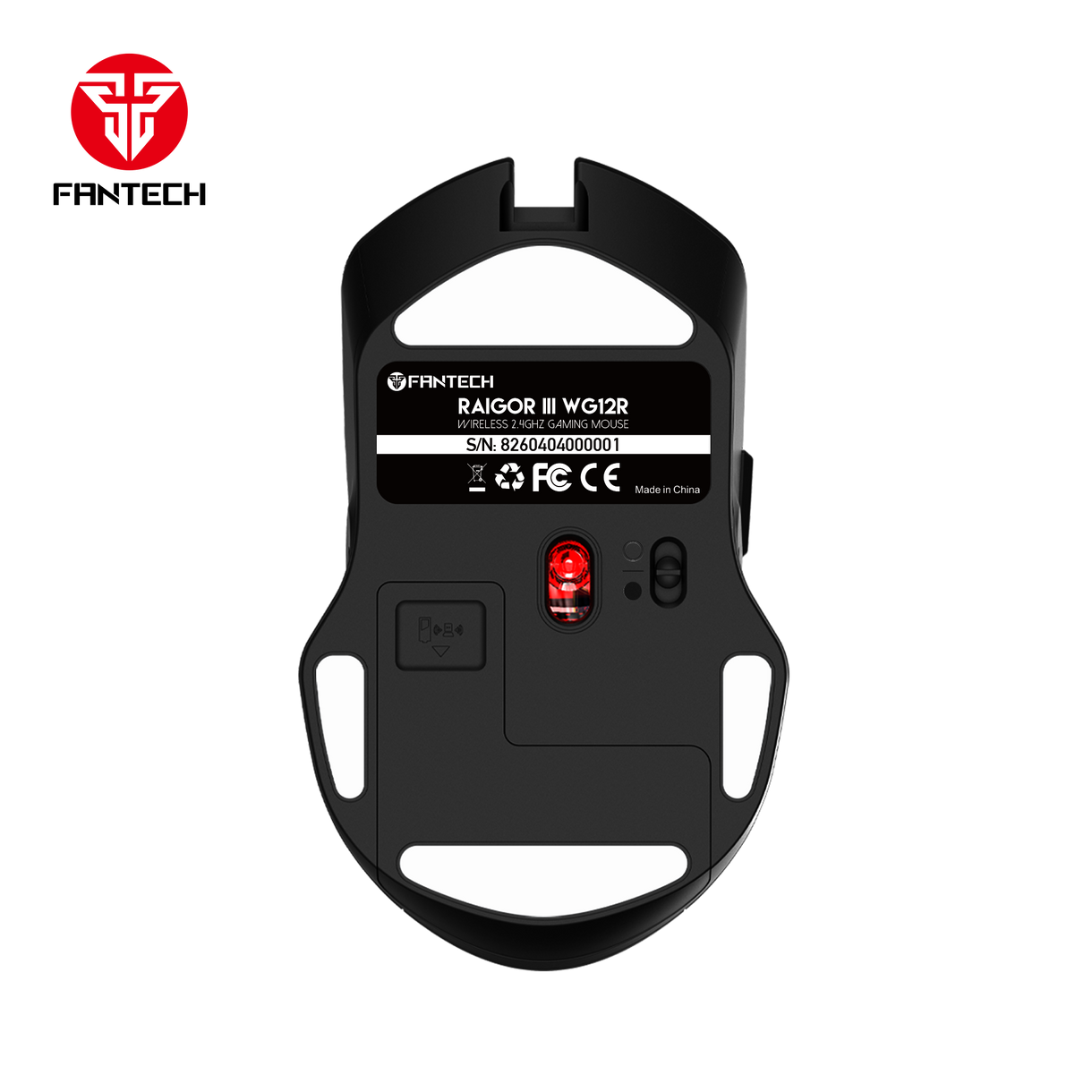 Fantech RAIGOR Gen III WG12R Rechargeable Mouse Wireless Gaming ...